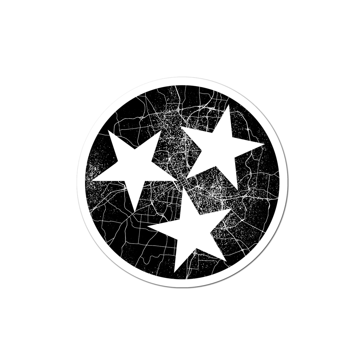 Tristar Bumper Sticker – Apollo Merch Co.